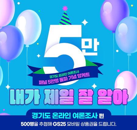 경기도 여론조사